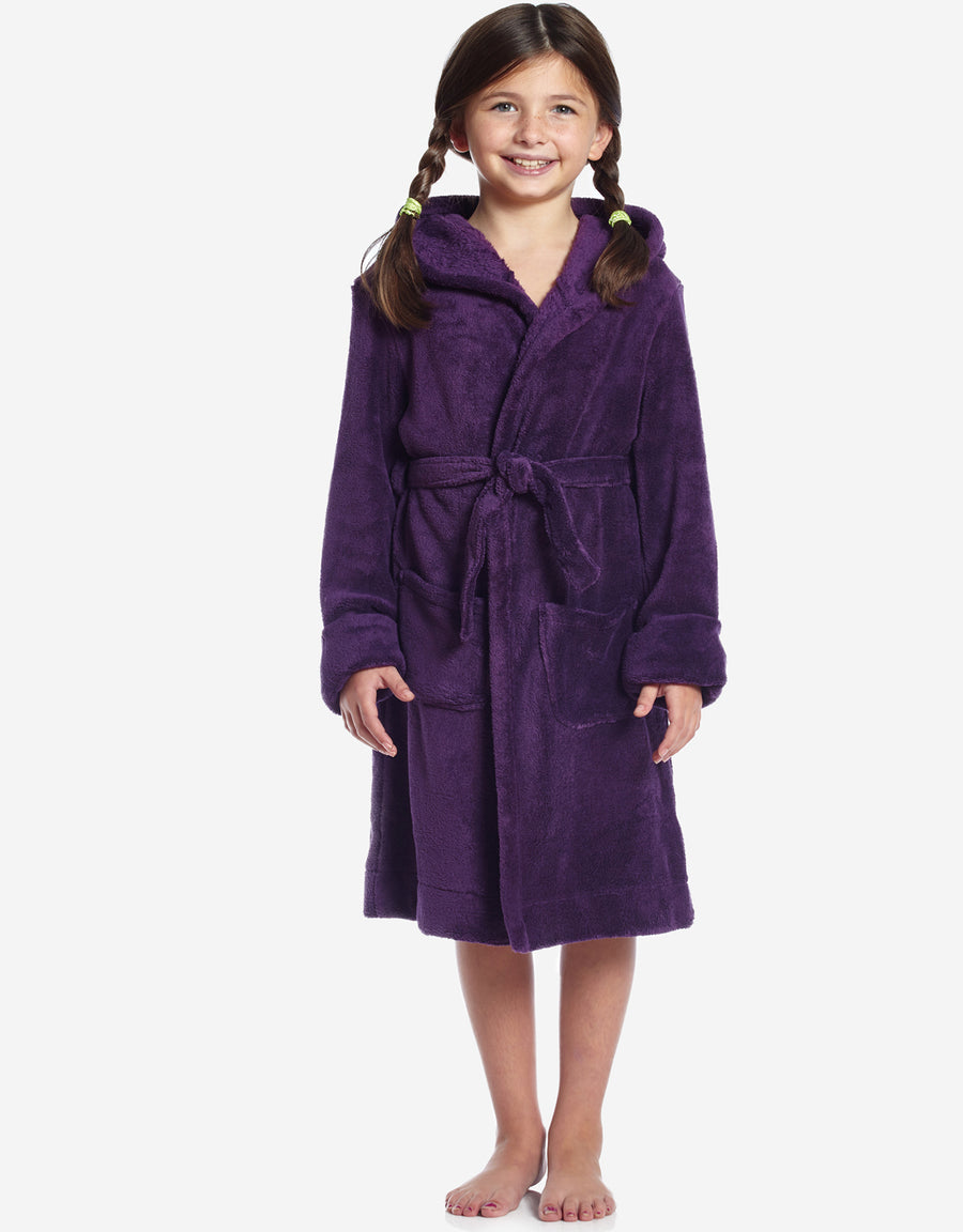 Leveret Fleece Hooded Robe Colors – Leveret Clothing