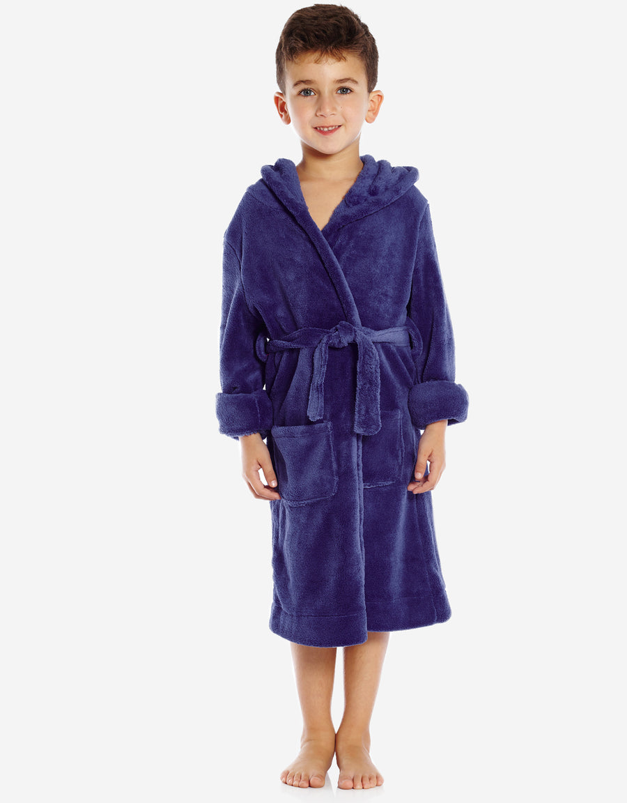 Leveret Fleece Hooded Robe Colors – Leveret Clothing