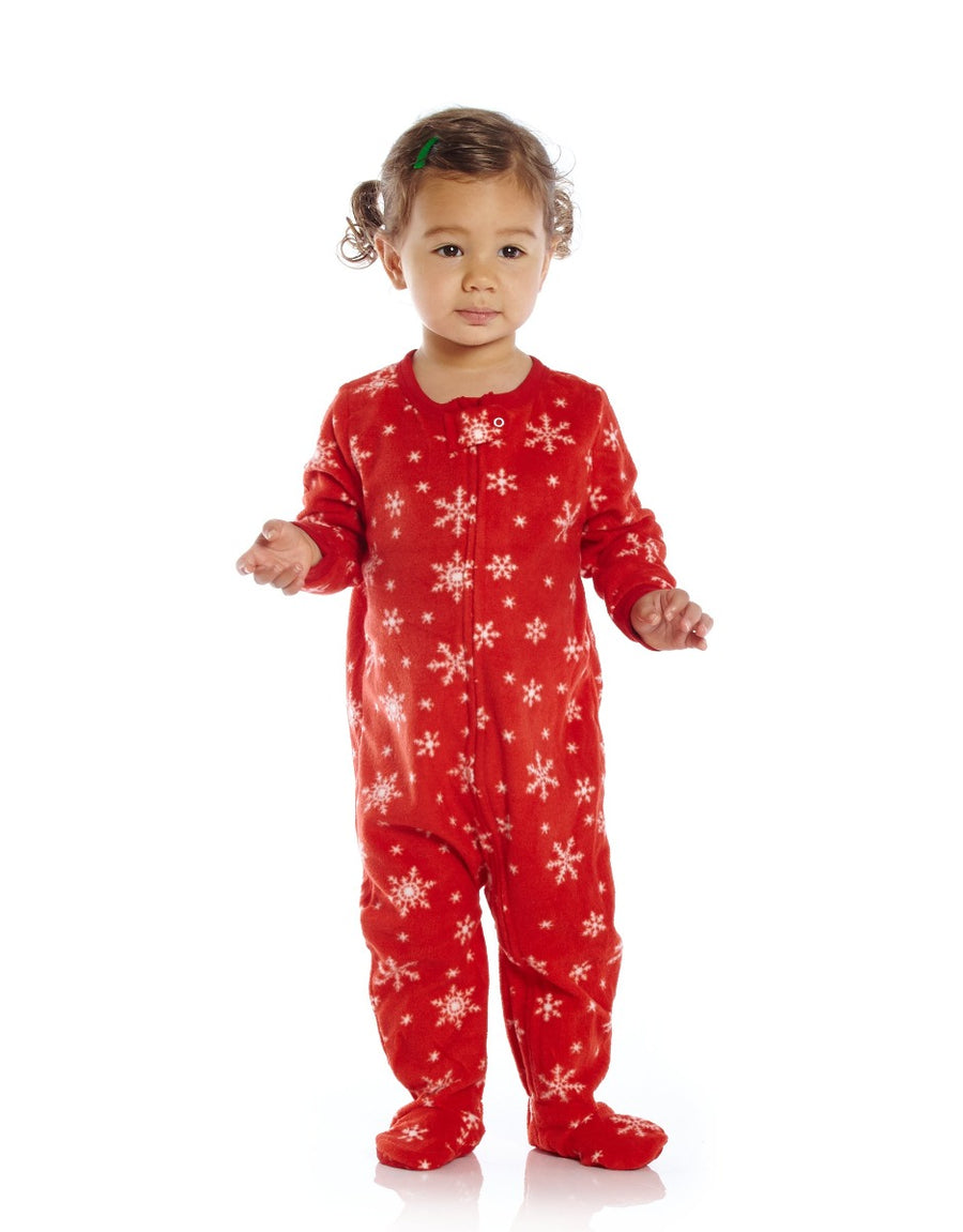 Leveret Footed Fleece Christmas Pajamas – Leveret Clothing