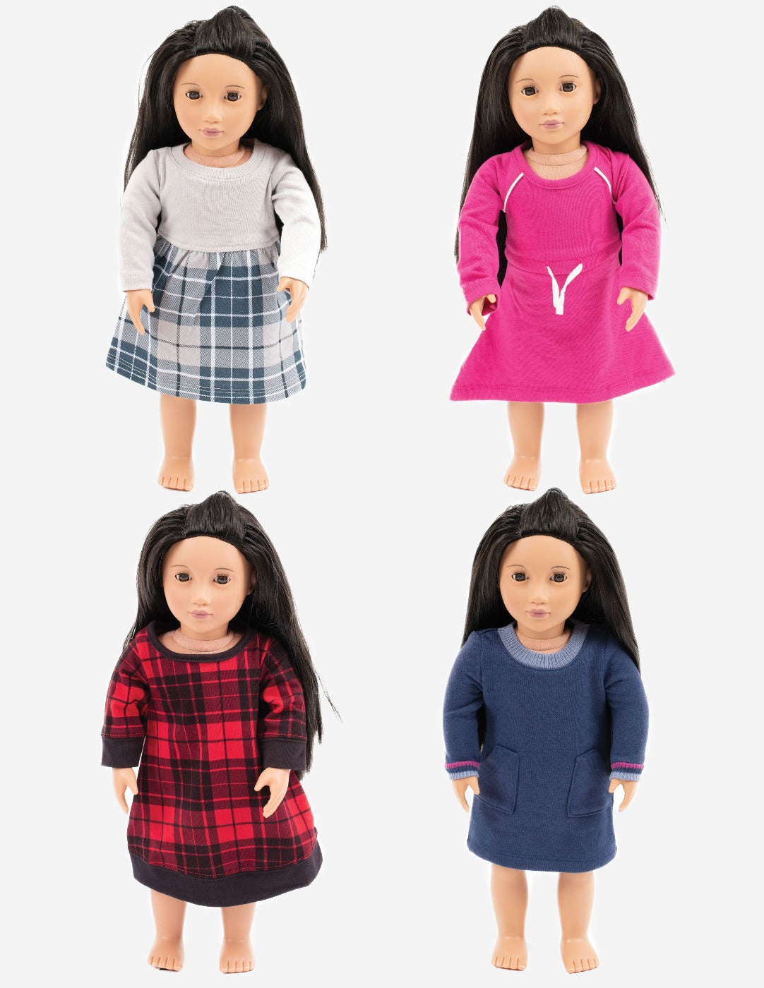 Matching Variety Doll Dress Pack – Leveret Clothing