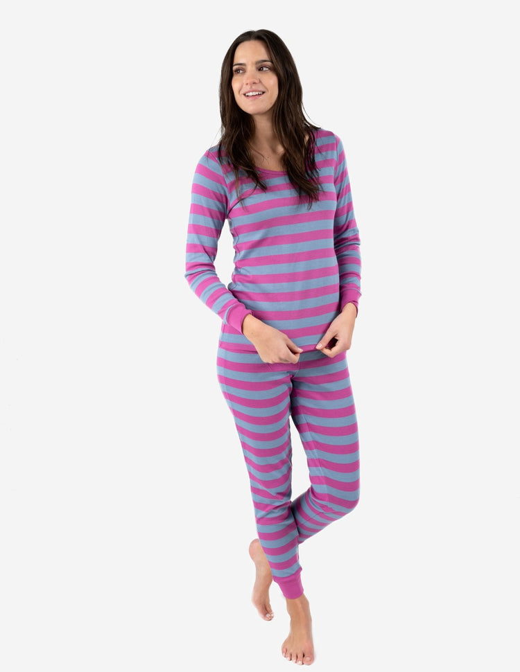 WOMEN'S COTTON PAJAMAS – Leveret Clothing