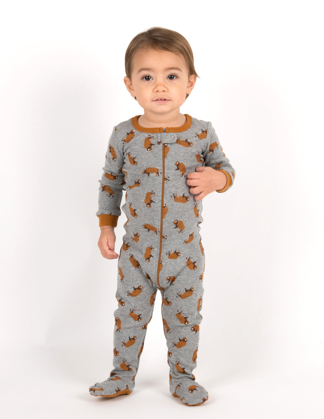 Leveret Footed Wild Animals Pajamas – Leveret Clothing